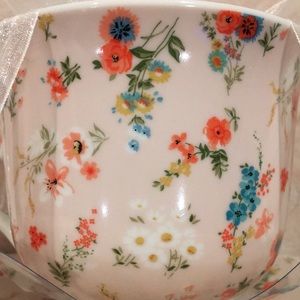 Kent Pottery | Kitchen | Pink Floral Ceramic Tea Cup Saucer Set Ashley ...